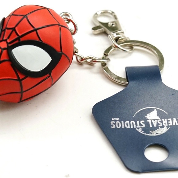 Universal | Accessories | Universal Marvel Spiderman Mask Keychain ...